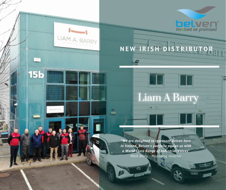 Liam A. Barry, nieuwe Belven-distributeur voor Ierland | Belven